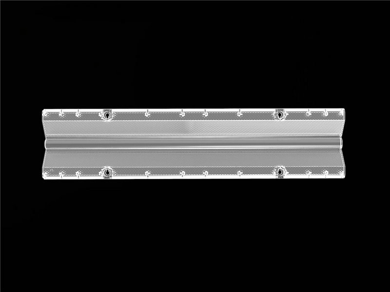 Lenti lineari di ottica della luce LED di singola fila con un angolo d ...